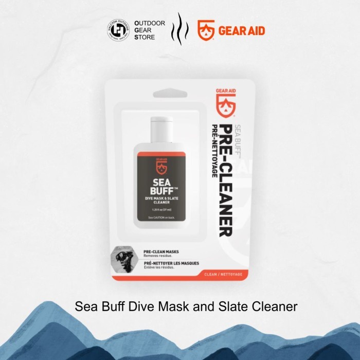 Jual GEAR AID Sea Buff Dive Mask and Slate Cleaner | Shopee Indonesia