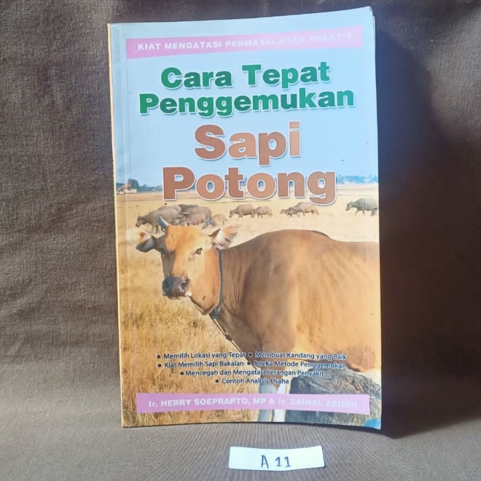Jual Cara Tepat Penggemukab Sapi Potong | Shopee Indonesia