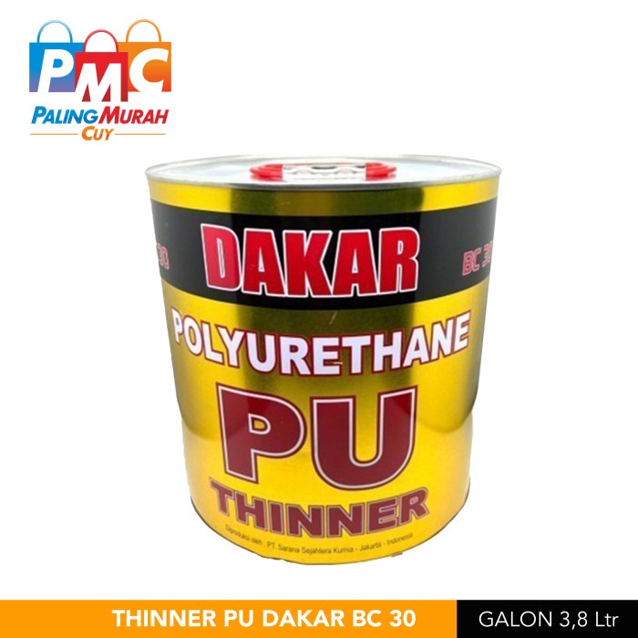 Jual Thinner PU Dakar BC 30 Galon 3.8 Liter | Shopee Indonesia