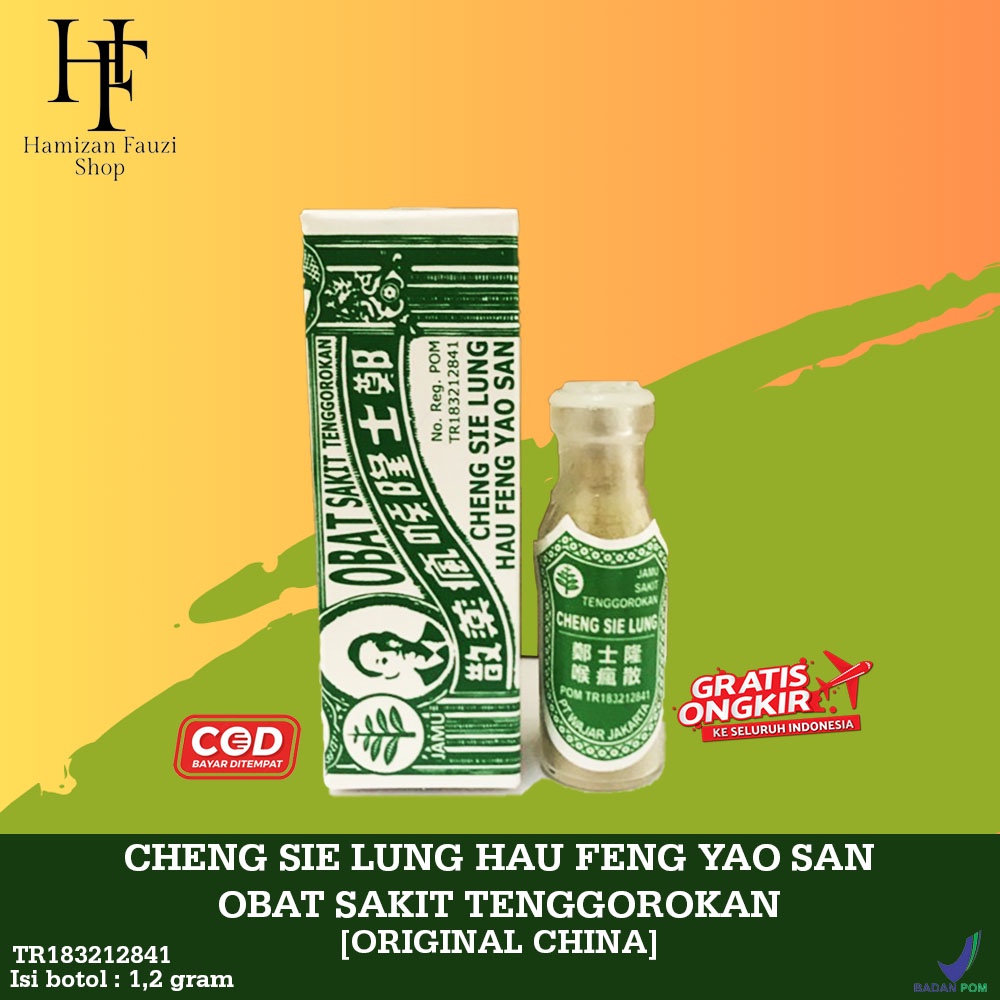 Jual [ORIGINAL] CHENG SIE LUNG HAU FUNG SAN CSL SORETHROAT HAUFUNGSAN ...