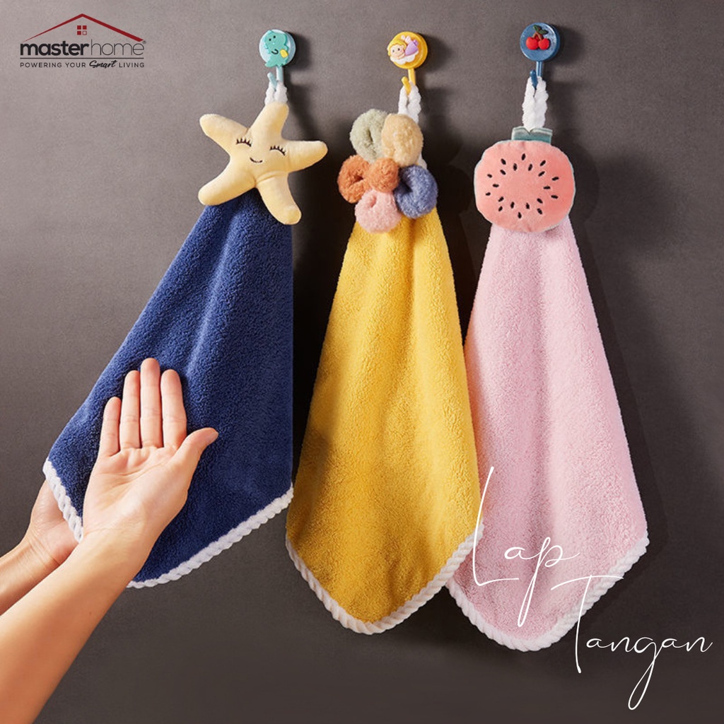 Jual Masterhome Handuk Tangan Karakter 3d | Lap Gantung Cendol | Kain ...
