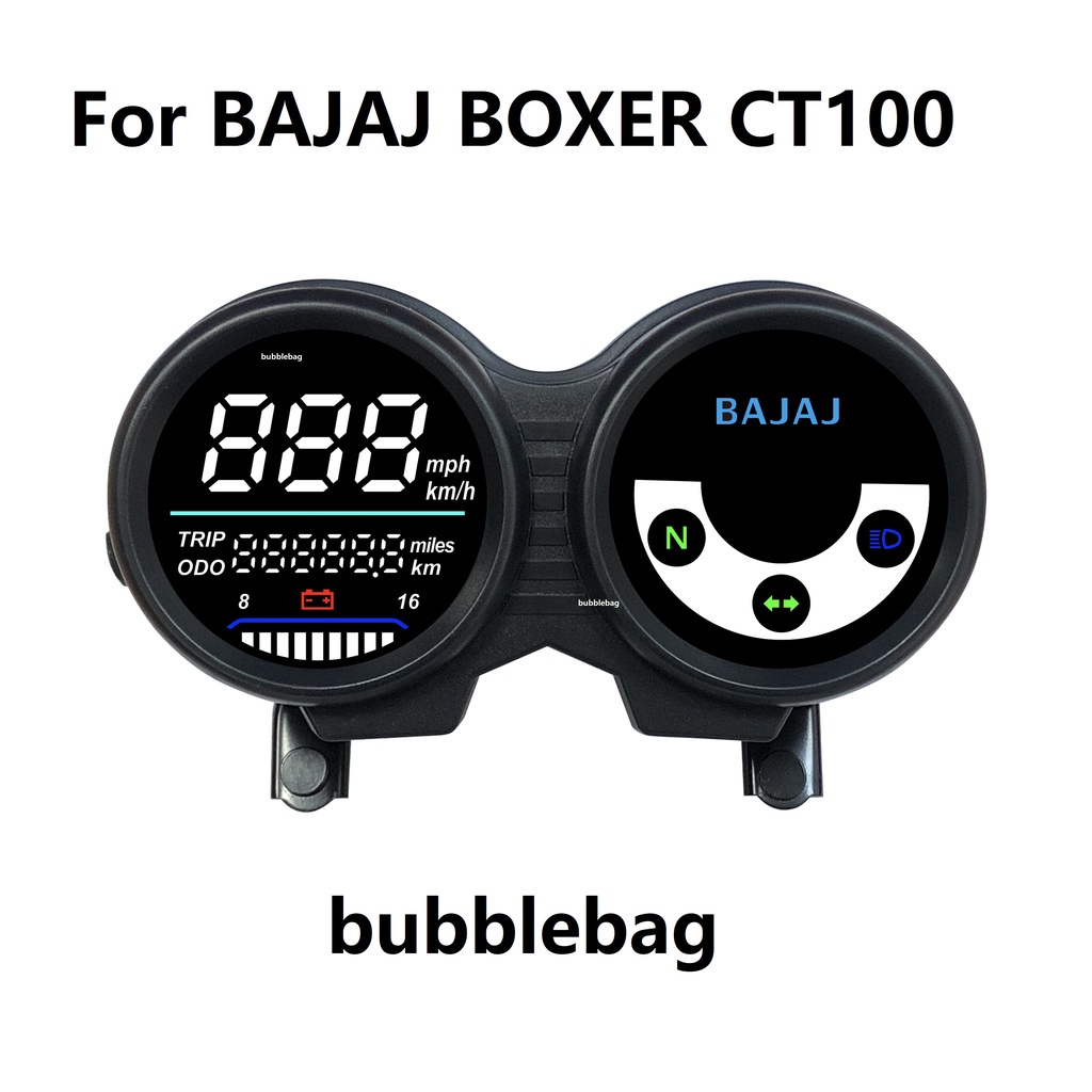 Jual Speedometer Digital LED model bulat double dobel | Shopee Indonesia