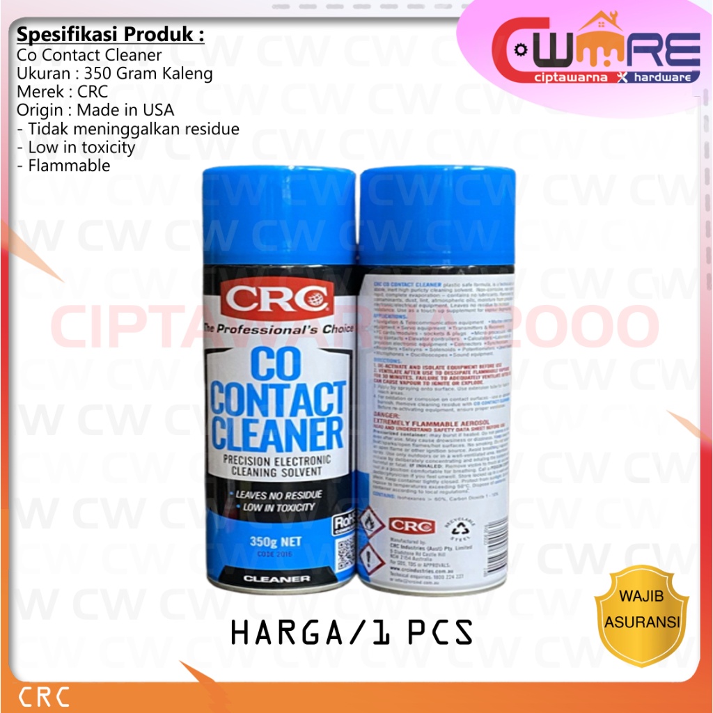Jual CRC Co Contact Cleaner 350 gram 1 Pcs | Shopee Indonesia