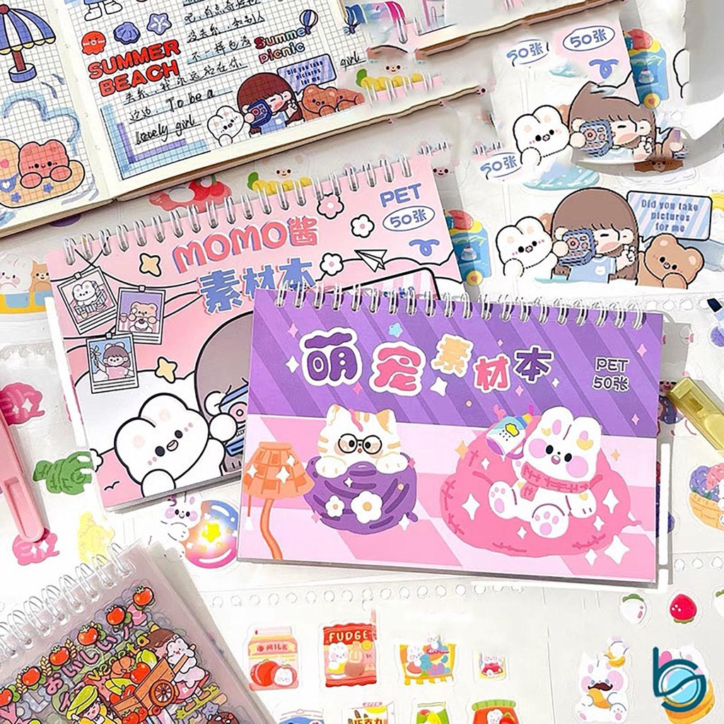 Jual Stiker Momo (50 LEMBAR) STIKER BUKU AESTHETIC PVC ISI 50 LEMBAR ... Jual Stiker Momo (50 LEMBAR) STIKER BUKU AESTHETIC PVC ISI 50 LEMBAR ...
