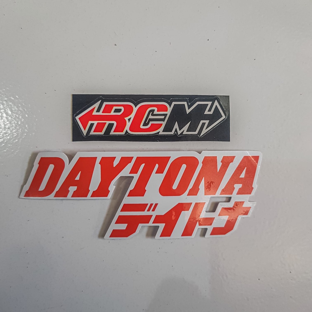 Jual 1 BIJI STIKER STICKER LOGO EMBLEM RACING SPONSOR FAITO JFK DAYTONA ...