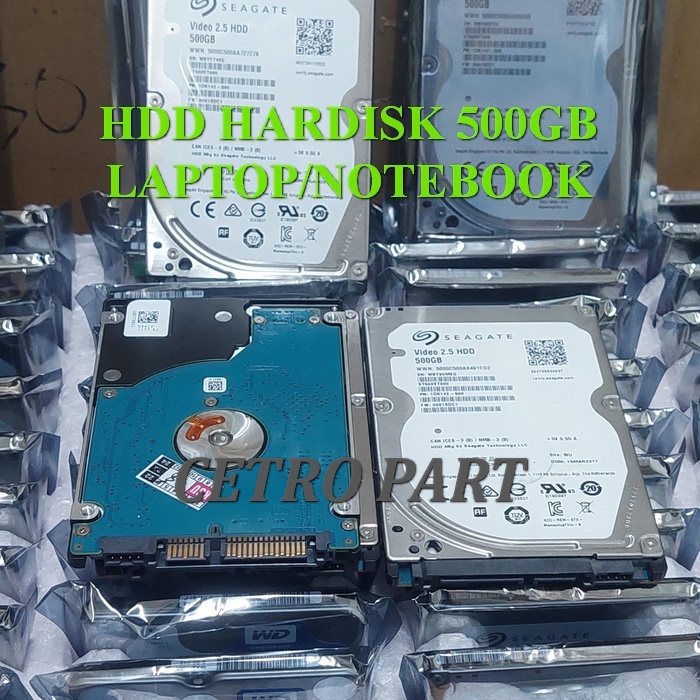 Jual HDD HARDISK Laptop kapasitas 500GB 2.5" Slim Notebook Sentinel 100 ...