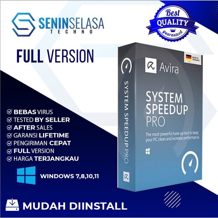 Jual Software Memperbaiki Kinerja PC: Avira System Speedup Pro 7 [WIN ...
