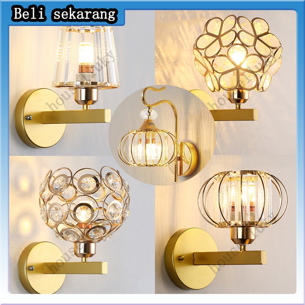 Jual Kristal Lampu Dinding Gaya Modern Dekorasi Rumah Lampu Dinding ...
