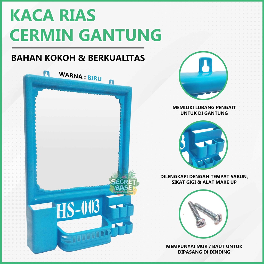 Jual KACA RIAS - Cermin Gantung / Kaca Dinding / Cermin Make Up ...