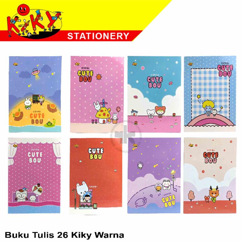 Jual Kiky Buku Tulis 26 Warna | Shopee Indonesia