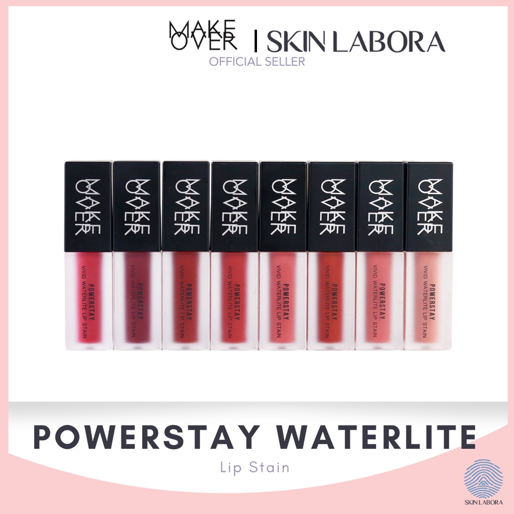 Jual Make Over Powerstay Vivid Waterlite Lip Stain / Lip Cream | Shopee ...