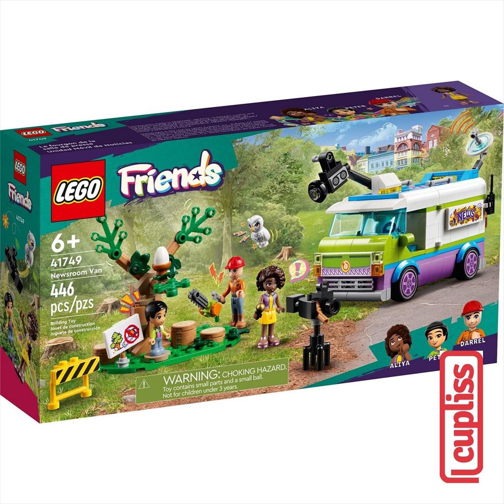 Jual LEGO Friends 41749 Newsroom Van | Shopee Indonesia