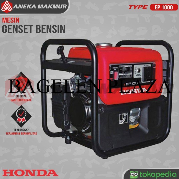 Jual Obral Genset Bensin Honda EP 1000 750 Watt Generator Set EP1000 ...