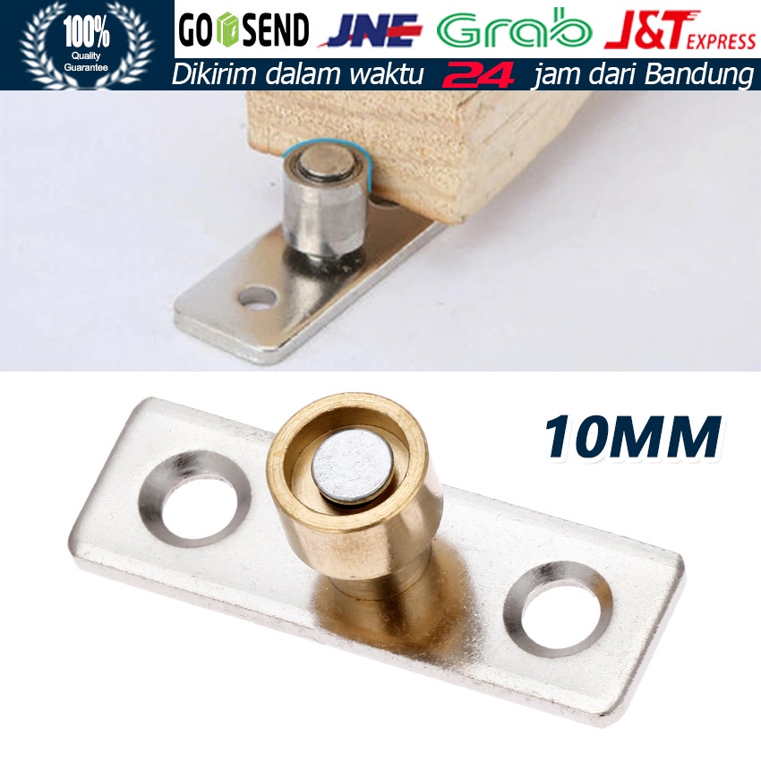 Jual 10MM Roda Bawah Pintu Sliding / Geser Guide T Kuningan / Roda ...