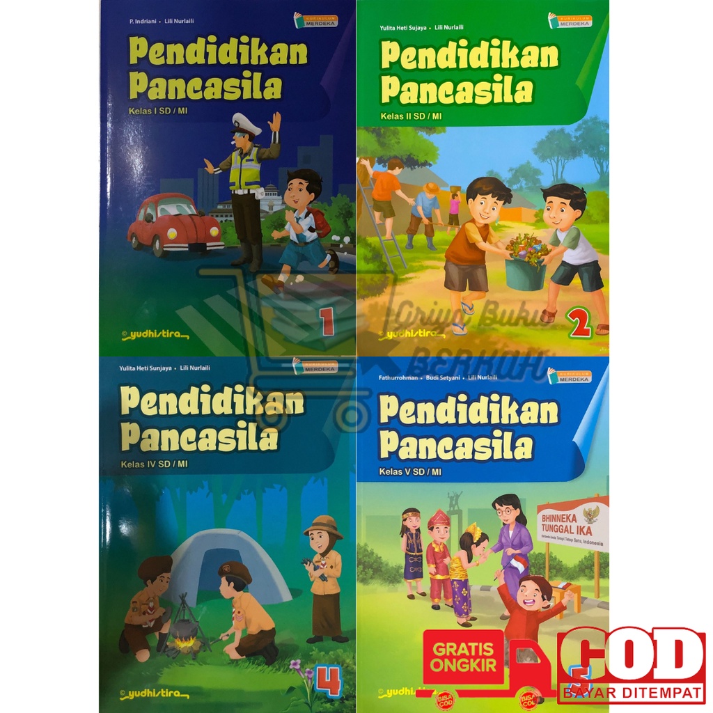 Jual Kurikulum Merdeka Pendidikan Pancasila KELAS 1 2 3 4 5 6 SD/MI Penerbit Yudhistira | Shopee ...