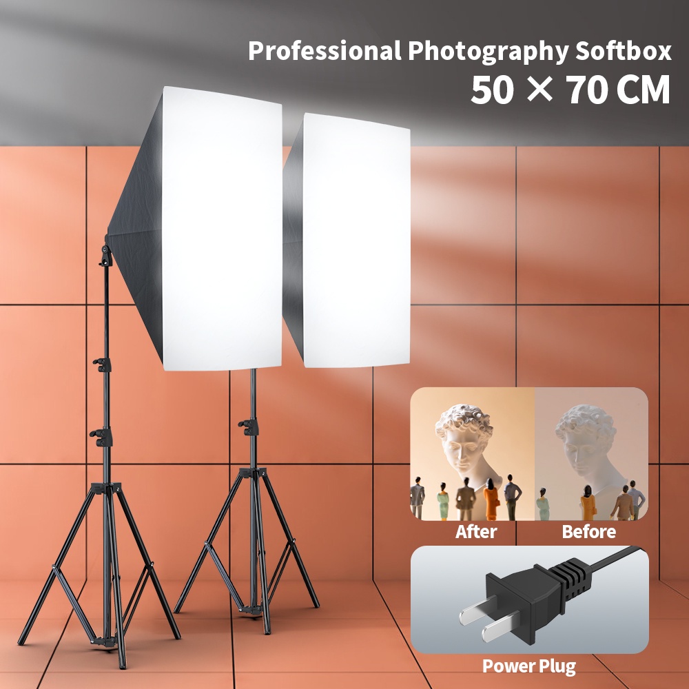 Jual PAKET Lampu Studio Lighting Studio Softbox Photography Lighting ...