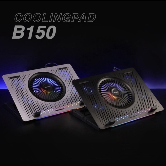 Jual Rexus B150 Cooler Laptop with RGB Cooling Pad Kipas Notebook ...