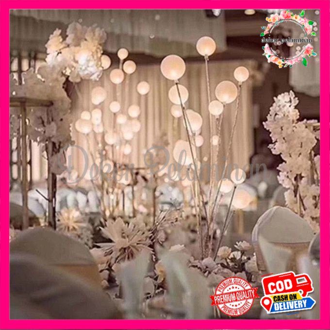 Jual Lampu Hias Standing dekorasi lampu bola tabung pohon Dekorasi ...