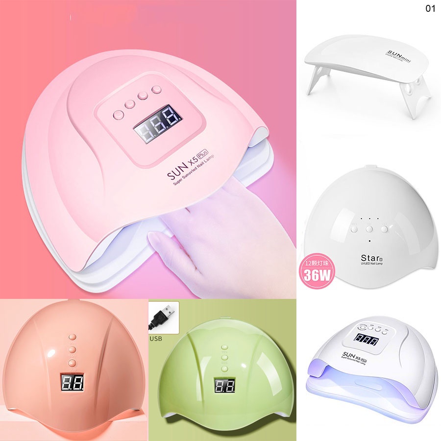 Jual Nail Dryer 120W 36 UV LED SUN X5 Nail Dryer Nail Lamp Pengering ...