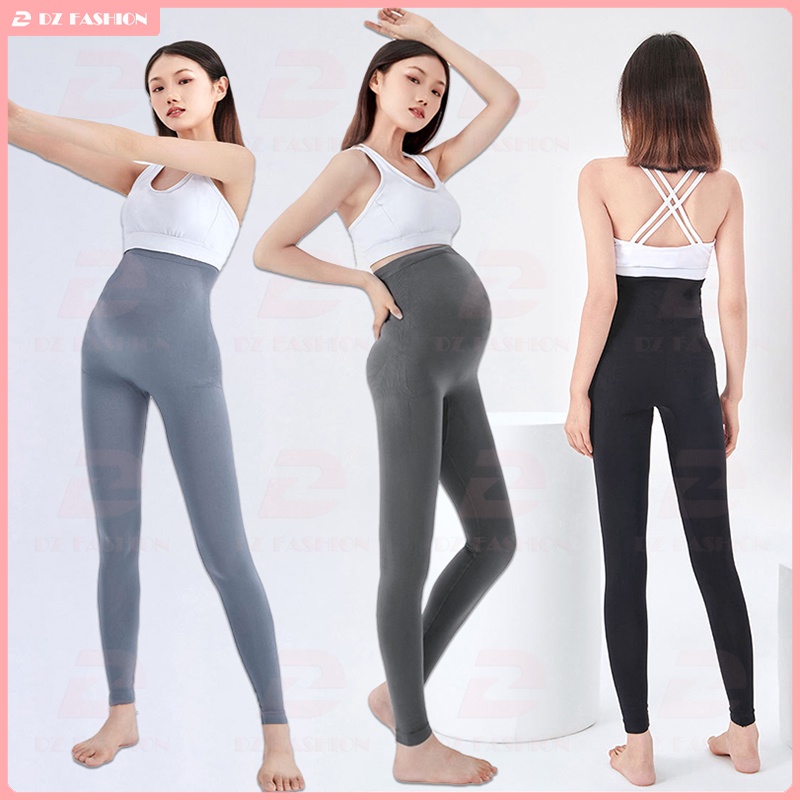 Jual Celana Legging Ibu Hamil Celana Hamil Celana Olahraga Yoga Nyaman Elastis Tinggi Premium ...