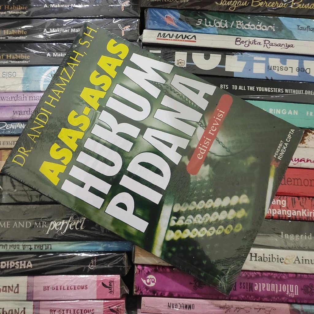Jual Asas-asas hukum pidana by Dr andi hamzah | Shopee Indonesia