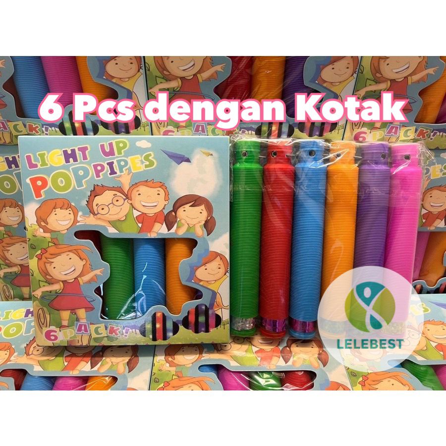 Jual mainan pop light led viral original impor plastik hobi & koleksi ...