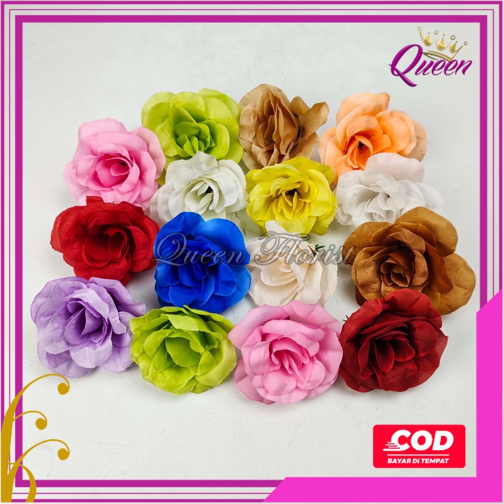 Jual 1 PCS Kuntuman Rose Mawar Wave - Kelopak Bunga Mawar Rose Wave ...