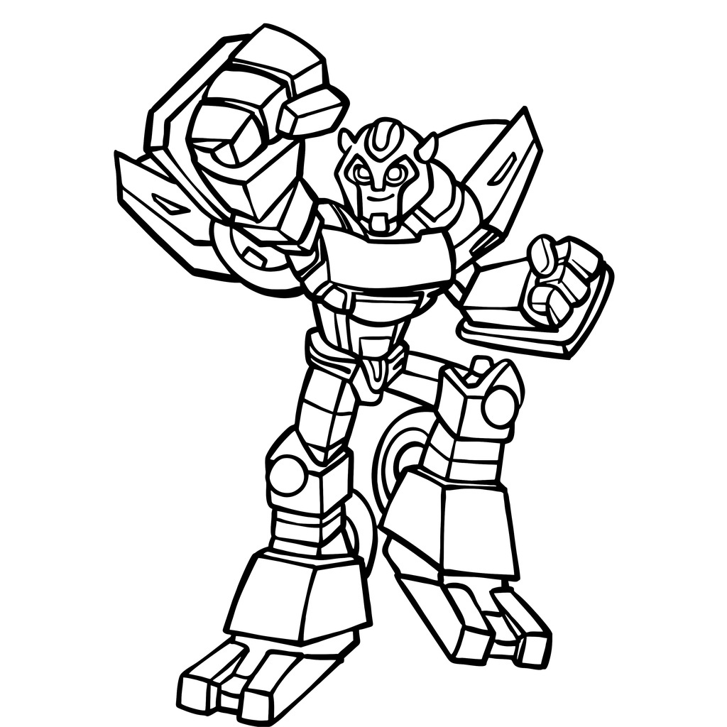 Jual Gambar Mewarnai ~ ROBOT/ Seketsa Lukis / Drawing Sketch / Sketsa ...