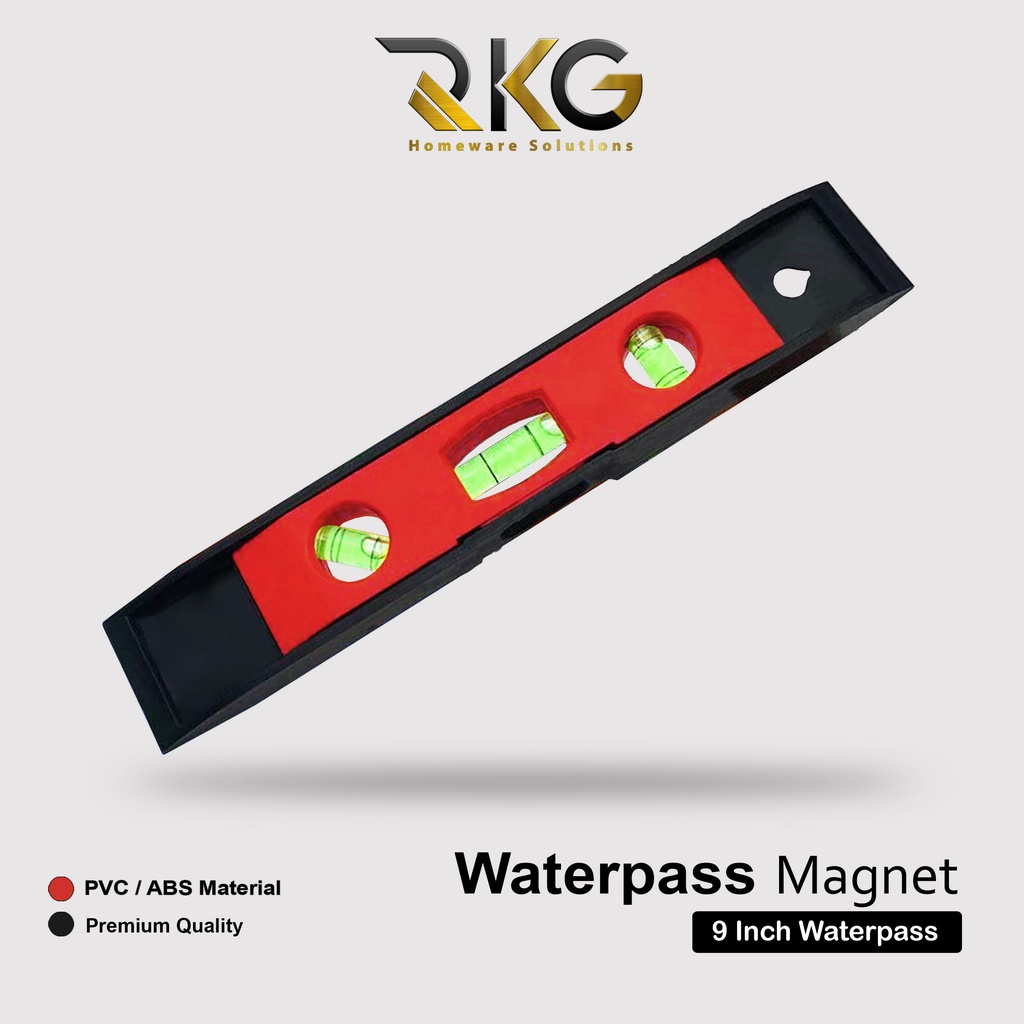 Jual Waterpas Magnet 9 Inci l Waterpass l Alat Ukur Tukang | Shopee ...
