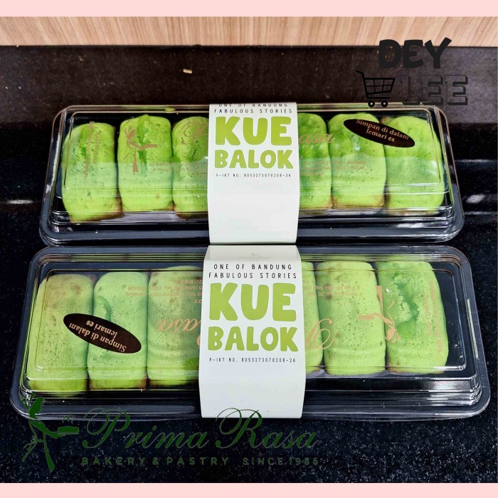 Jual PRIMARASA Kue Balok 1 box isi 6 pcs ALL VARIANT Oleh-Oleh Bandung ...