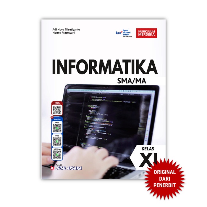 Jual [KUR MERDEKA] Informatika Kelas XI SMA Kurikulum Merdeka [ORIGINAL ...