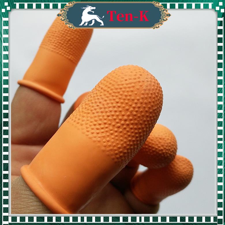 Jual Finger Coat Orange 100pcs Finger Cots Kondom Jari Karet | Shopee ...