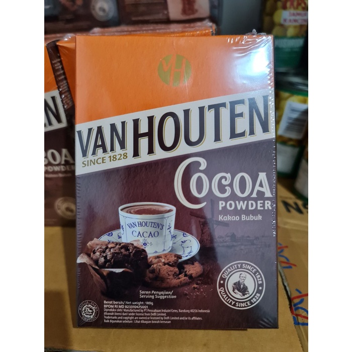 Jual Coklat cokelat bubuk chocolate cocoa powder original Van Houten ...