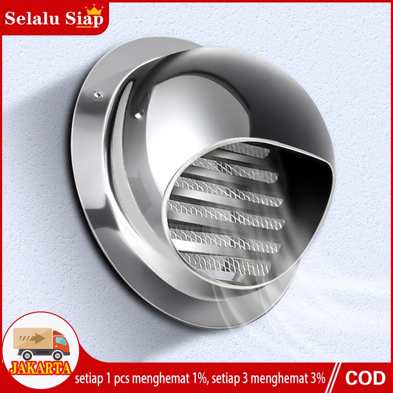 Jual Stainless Steel Vent Cap Penutup Corong Ventilasi Udara Dapur ...