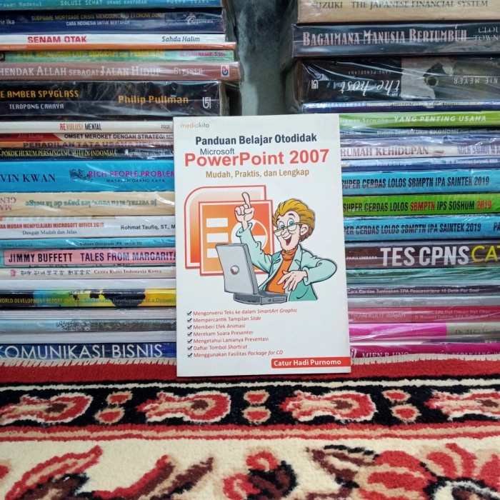 Jual ORIGINAL PANDUAN BELAJAR OTODIDAK MICROSOFT POWERPOINT 2007 #MTP | Shopee Indonesia