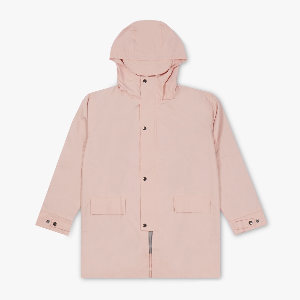 Jual AME - Authentic Series - Pink - Jaket Parka Raincoat Unisex Pria ...