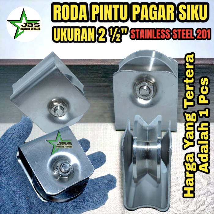 Jual Roda Siku stainless 2½"inch | Shopee Indonesia