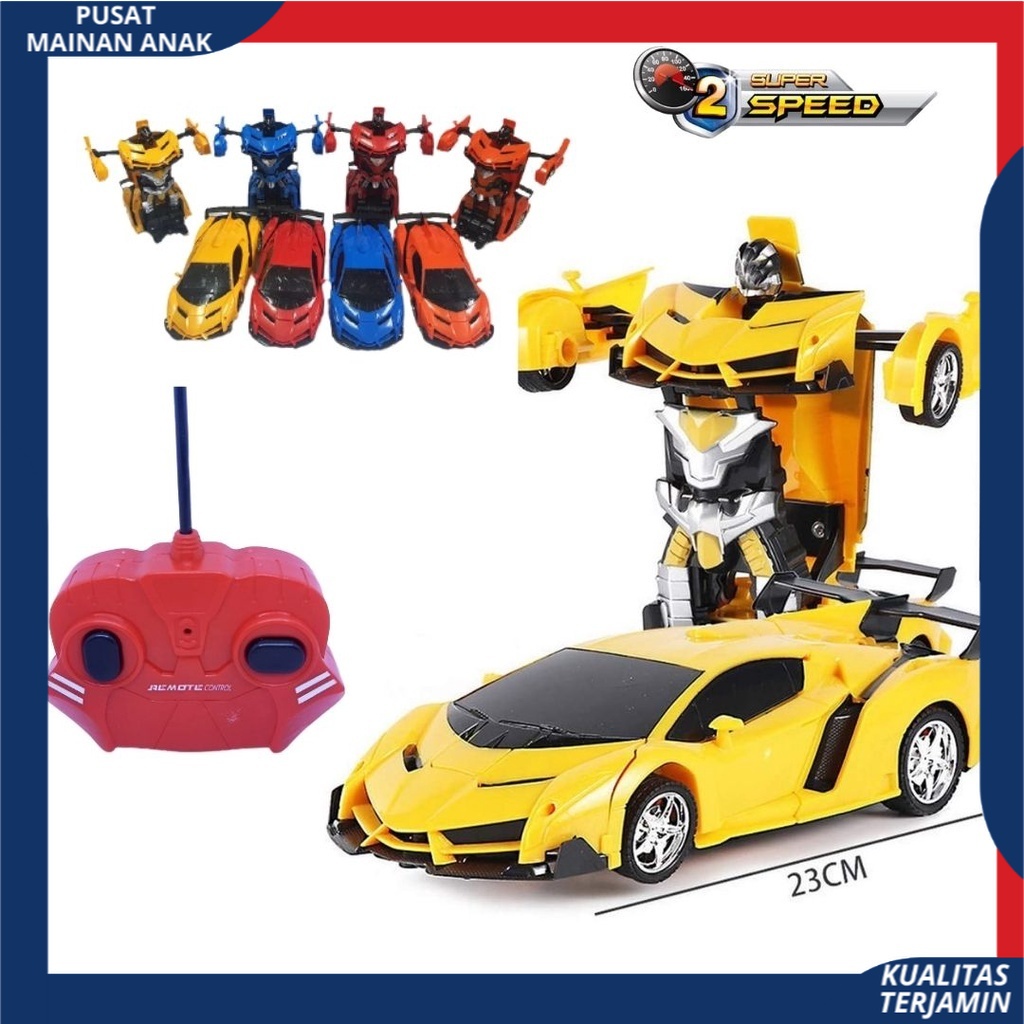 Jual PUSAT MAINAN ANAK RC MECHANIC KNIGHT MOBIL REMOTE CONTROL AUTOBOT ...