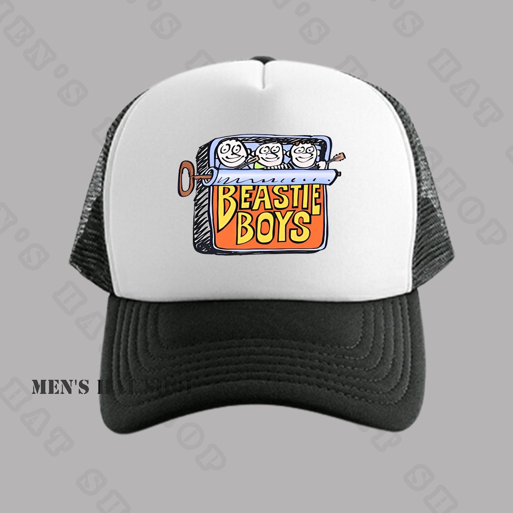Jual Topi Jaring Pria Trucker Hat Topi Jaring BEASTIE BOYS Topi ...