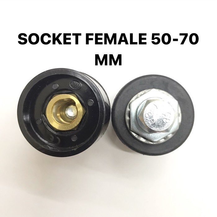 Jual Kabel Konektor Las DKJ 50-70mm Cable Socket Connector Female ...