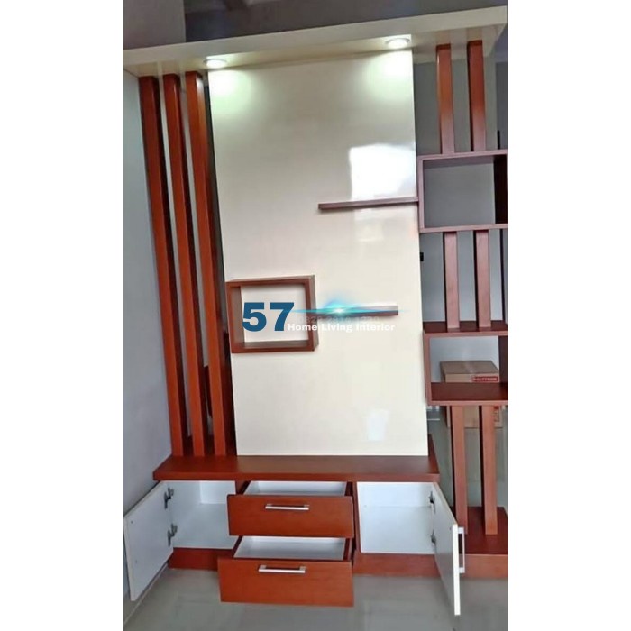 Jual Lemari Pemisah Ruangan Partisi Minimalis Berbahan Multiplek HPL ...