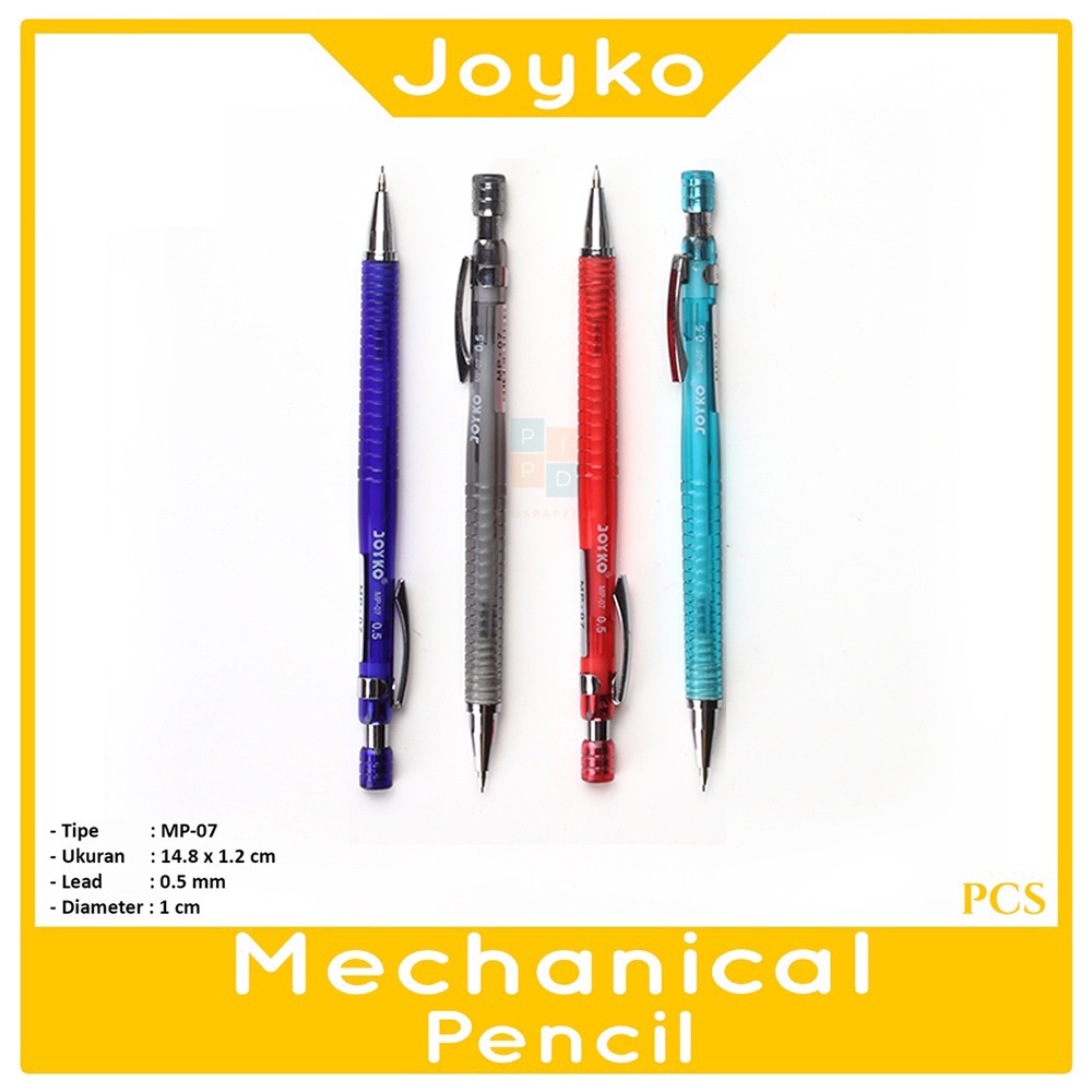 Jual JOYKO - Mechanical Pencil - MP-07 0.5mm - Pcs | Shopee Indonesia