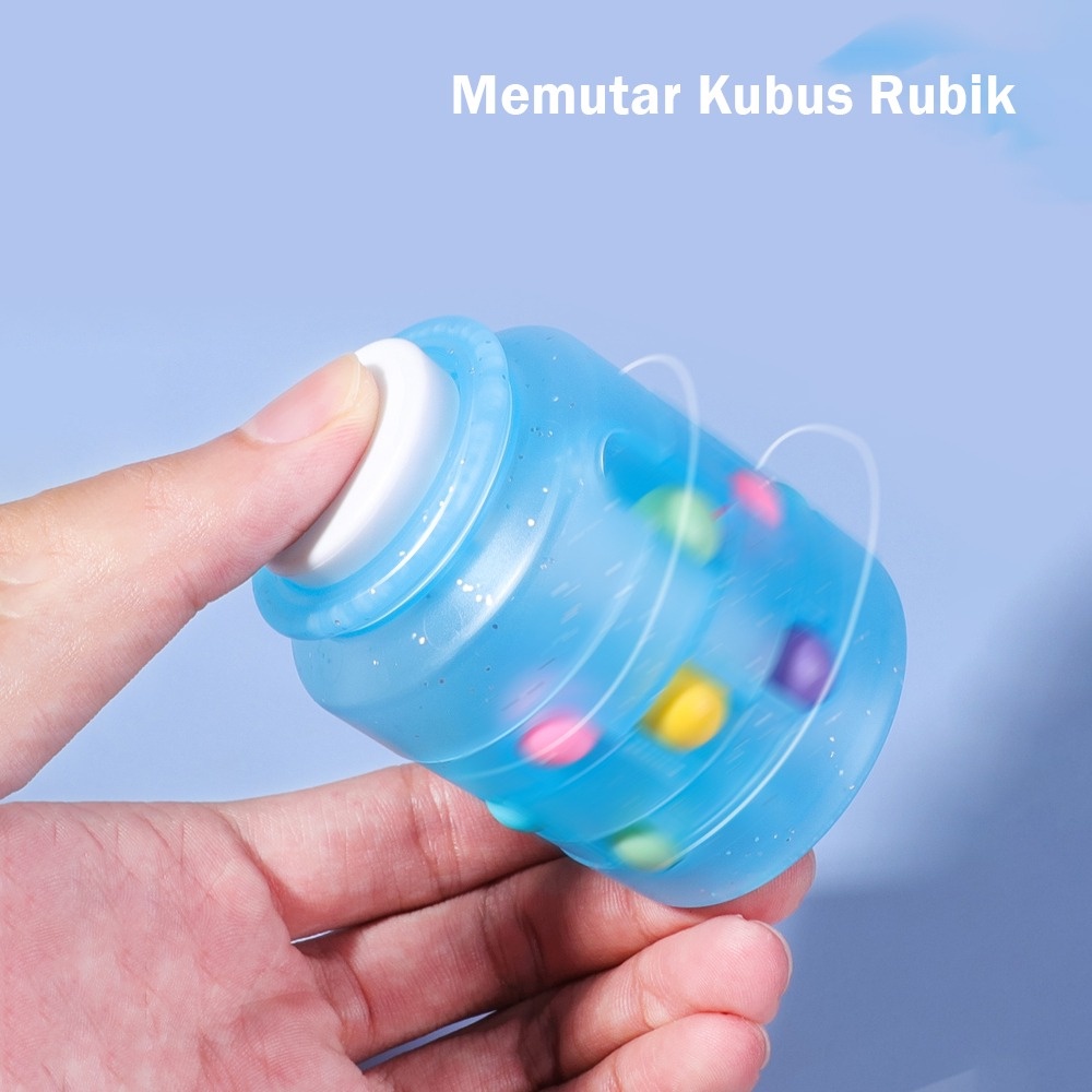 Jual Rubik Bulat Mainan Edukasi Game / Mainan Kubus Warna Bentuk Botol ...