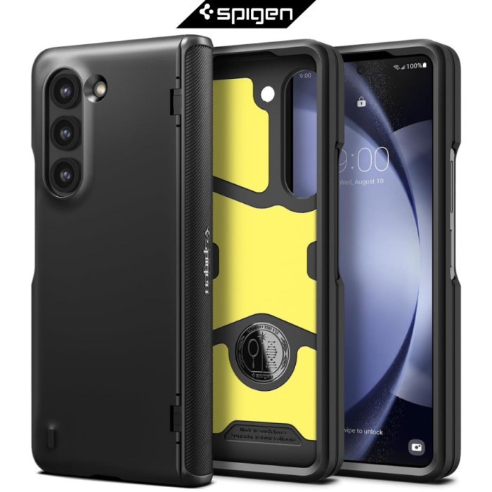 Jual Spigen Slim Armor Pro Pen Matte Hard Case Hybrid Cover Casing Samsung Galaxy Z Fold 5 5G ...