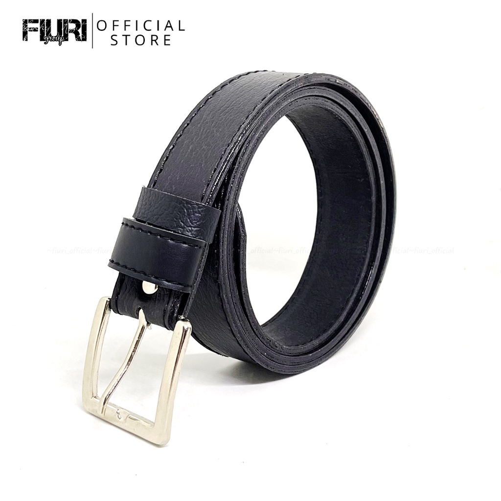 Jual FIURI Official - Sabuk Gesper Ikat Pinggang Basic Tusuk PU Leather ...