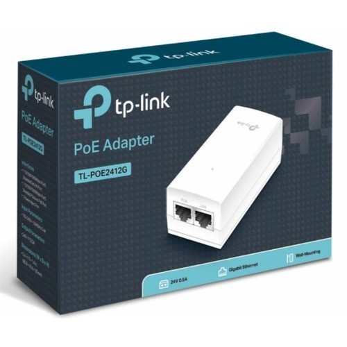 Jual TPLink TL-POE2412G Gigabit 24VDC Passive PoE Adapter TL-POE2412G ...