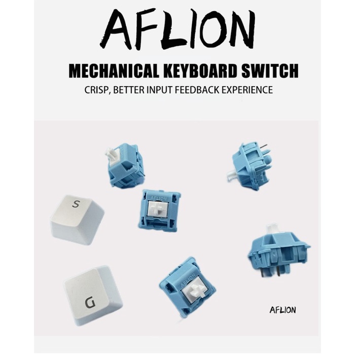 Jual Aflion Switch Mechanical Keyboard PCB Mount 5 Pin 60g | Shopee ...