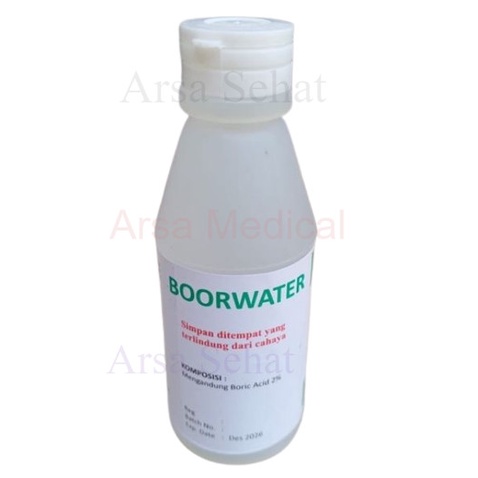 Jual LARUTAN P3K/ CUCI MATA/ BOORWATER 100 Ml /BOOR WATER / CUCI MATA ...