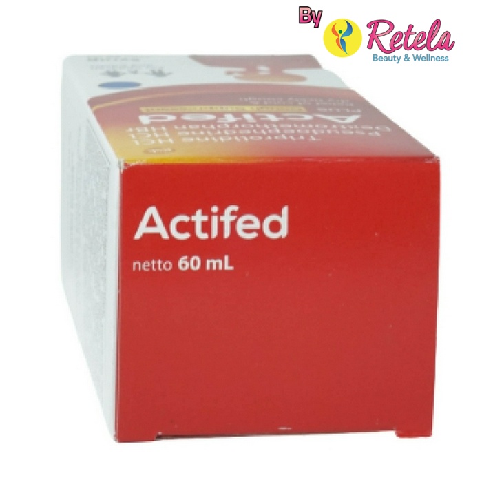 Jual Actifed Merah Plus Cough Suppressant Syrup 60Ml | Shopee Indonesia