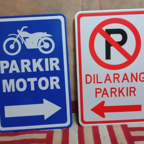 Jual Rambu tanda Parkir. jual Rambu lalu lintas murah. Custom rambu ...